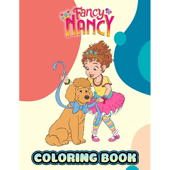Buy Fancy Nancy Coloring Book: A Cool Coloring Book With Many ...