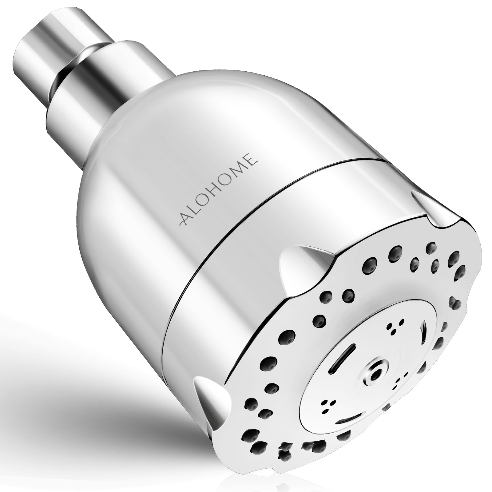 High Pressure Boosting Shower Head, ALOHOME 6 Powerful Spray Settings ...