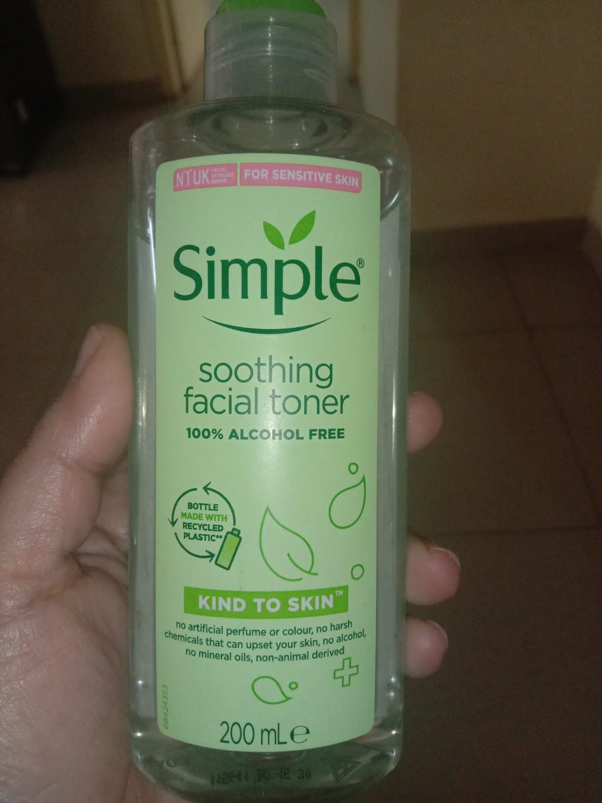 Buy Simple Kind to Skin Soothing Facial Toner 200ml | Keeps skin toned ...
