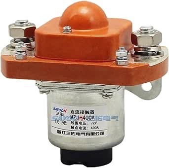 Amazon.com: ZLJ SZJ MZJ-400A DC contactor electric vehicle relay 12V24V (Color : MZJ-400A, Size ...