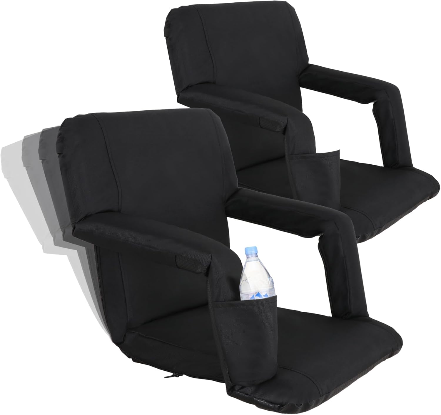 Amazon.com: HomGarden Set of 2 Stadium Seat Chair for Bleachers Benches ...