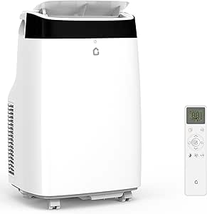 Amazon.com: 10,000 BTU Portable Air Conditioner with Dehumidifier & Fan ...