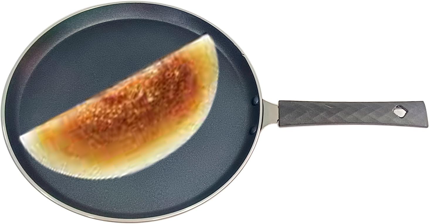 Amazon.com: SRIYUG Dosa Pan Non Stick Skillet Pan 10 Inch Crepe Pan ...