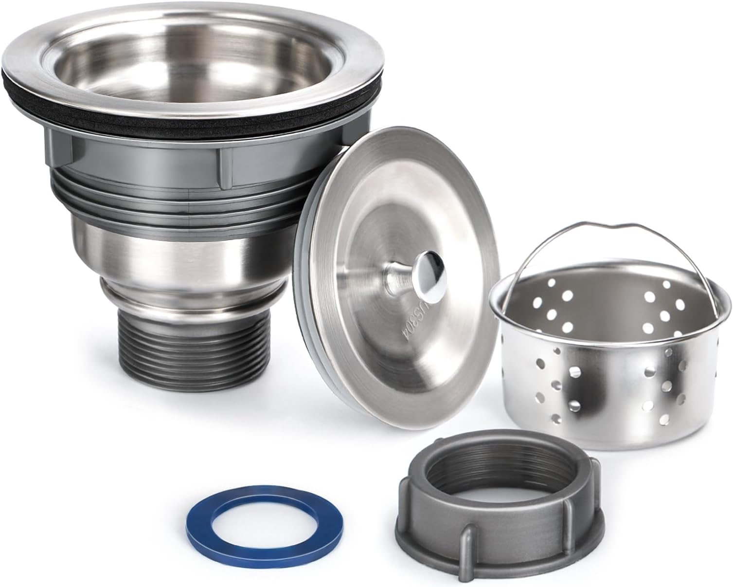 Amazon.com: 3-1/2 Inch Sink Drain Assembly Kit, Removable Deep Sink ...