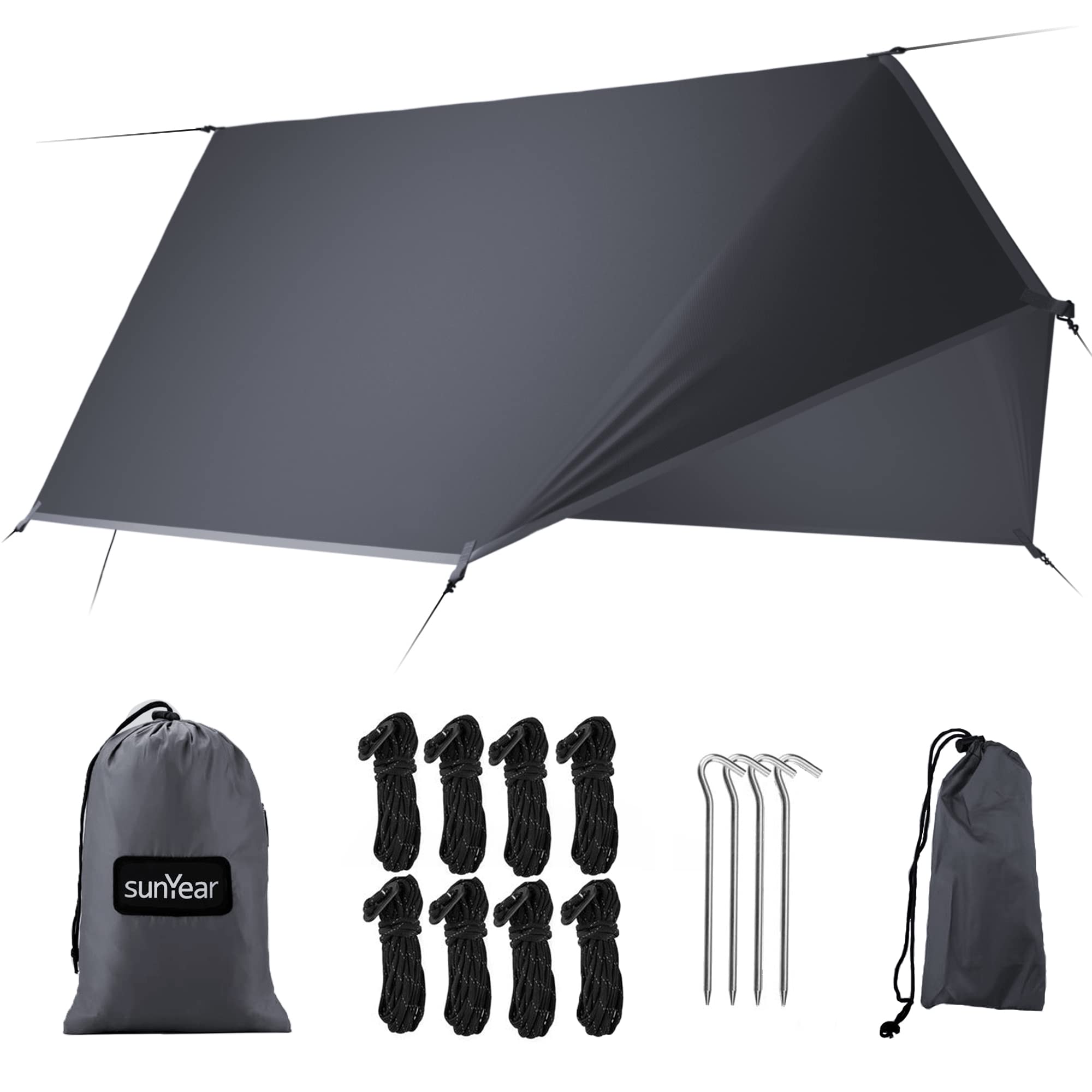 Snapklik.com : Hammock Tent Rain Fly-Camping Hammock Outdoor Tarp-Small ...