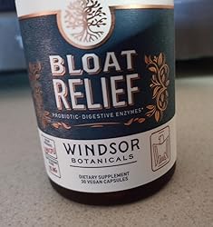 Amazon.com: Bloat Relief Probiotic and Digestive Enzymes - Anti Bloating Turmeric, Fennel ...