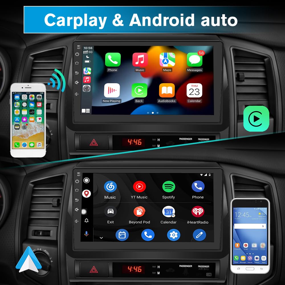 Snapklik.com : AWESAFE 2+64G Android 12 Car Stereo For Toyota Tacoma ...