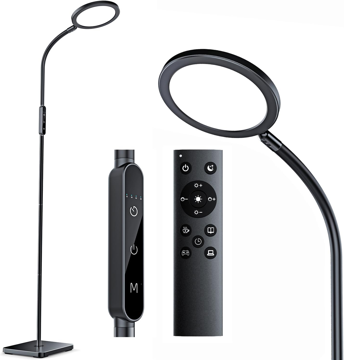 Amazon.com: MediAcous Light Lamp 10000 Lux, Sun Light Lamp UV-Free with ...