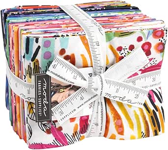 Amazon.com: Moda Fabrics Playgrounds Fat Quarter Bundle by Amarilys ...