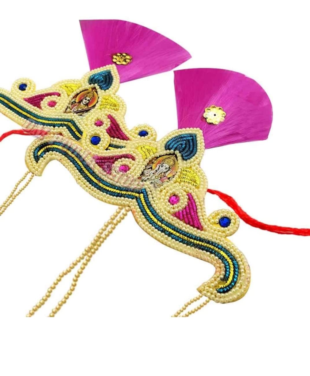 Buy SB Maharashtrian Traditional mundavalya for Girls and Men for ...