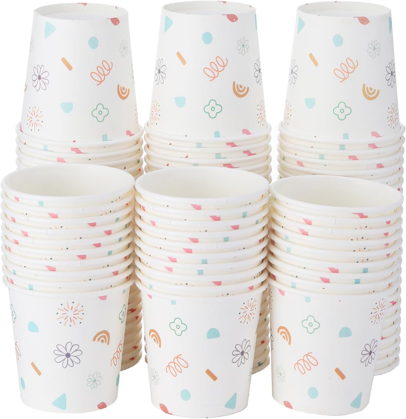 Amazon.com: Pleated Water Cups, 3 1/2 Oz, 100 Count (Pack of 1 ...