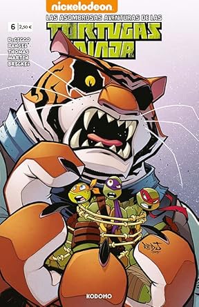 Las asombrosas aventuras de las Tortugas Ninja núm. 06: DiCicco, Peter ...