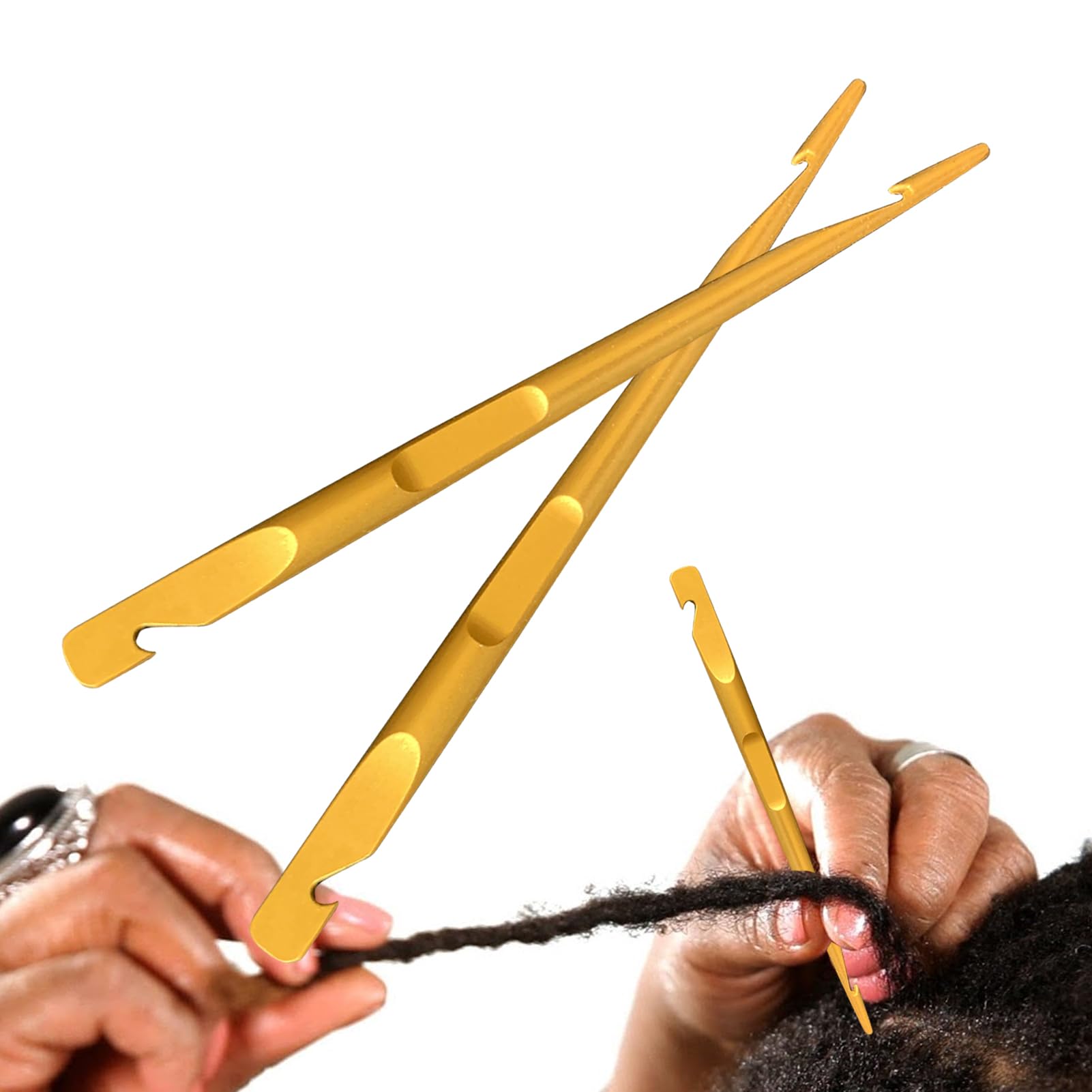 Amazon.com: Interlocking Tool， for Locs Microlock Retighten Tools ...