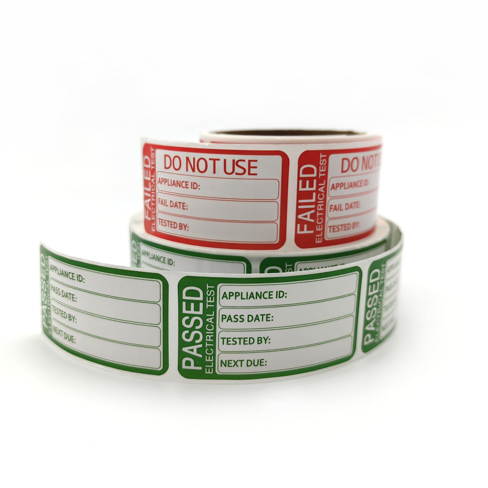 UK Made PAT Labels 500x PAT Test Pass Stickers | Waterproof Labels For ...