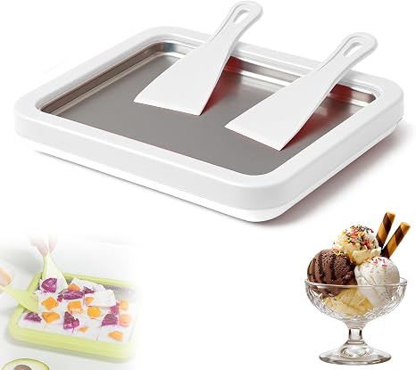 Amazon.com: Rolled Ice Cream Maker - Rolled Ice Cream Tray Kit with ...