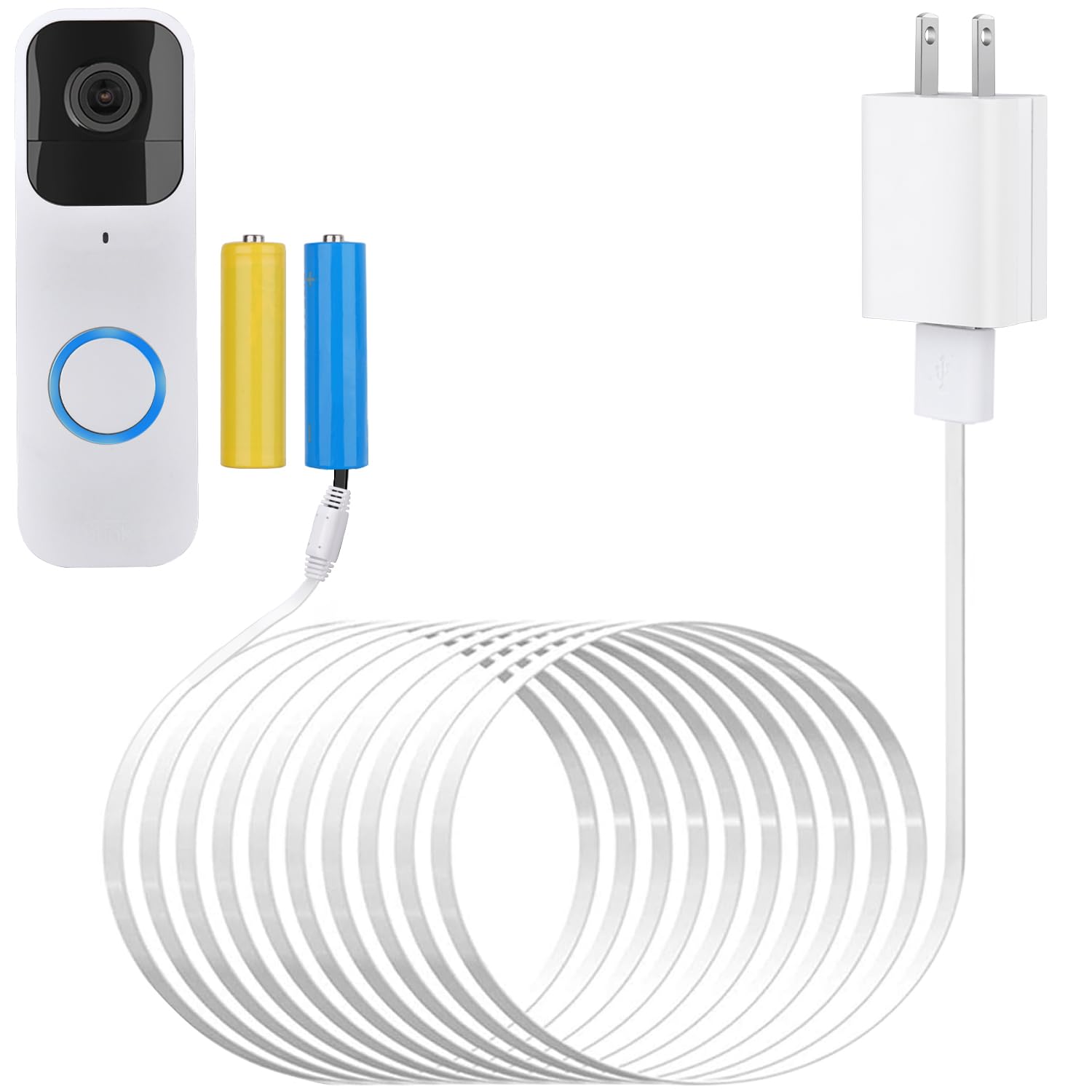 Amazon.com: ALERTCAM Power Adapter for Blink Video Doorbell (Replace ...