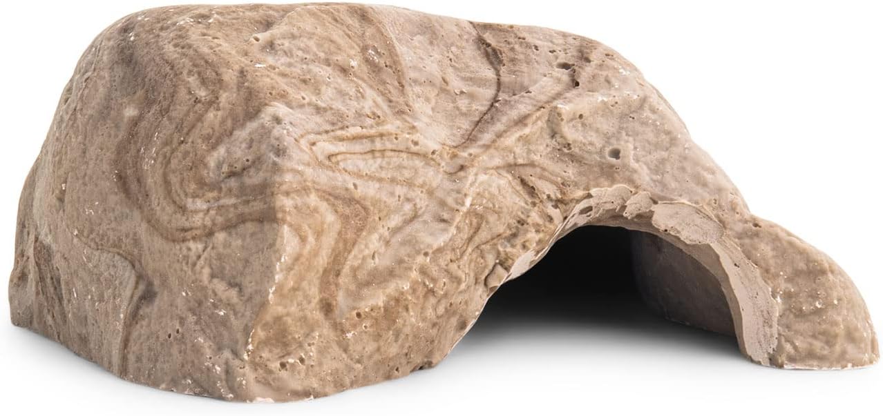 Amazon.com : Fluker's Reptile Rock Cave - Natural Looking Rock Cave for ...