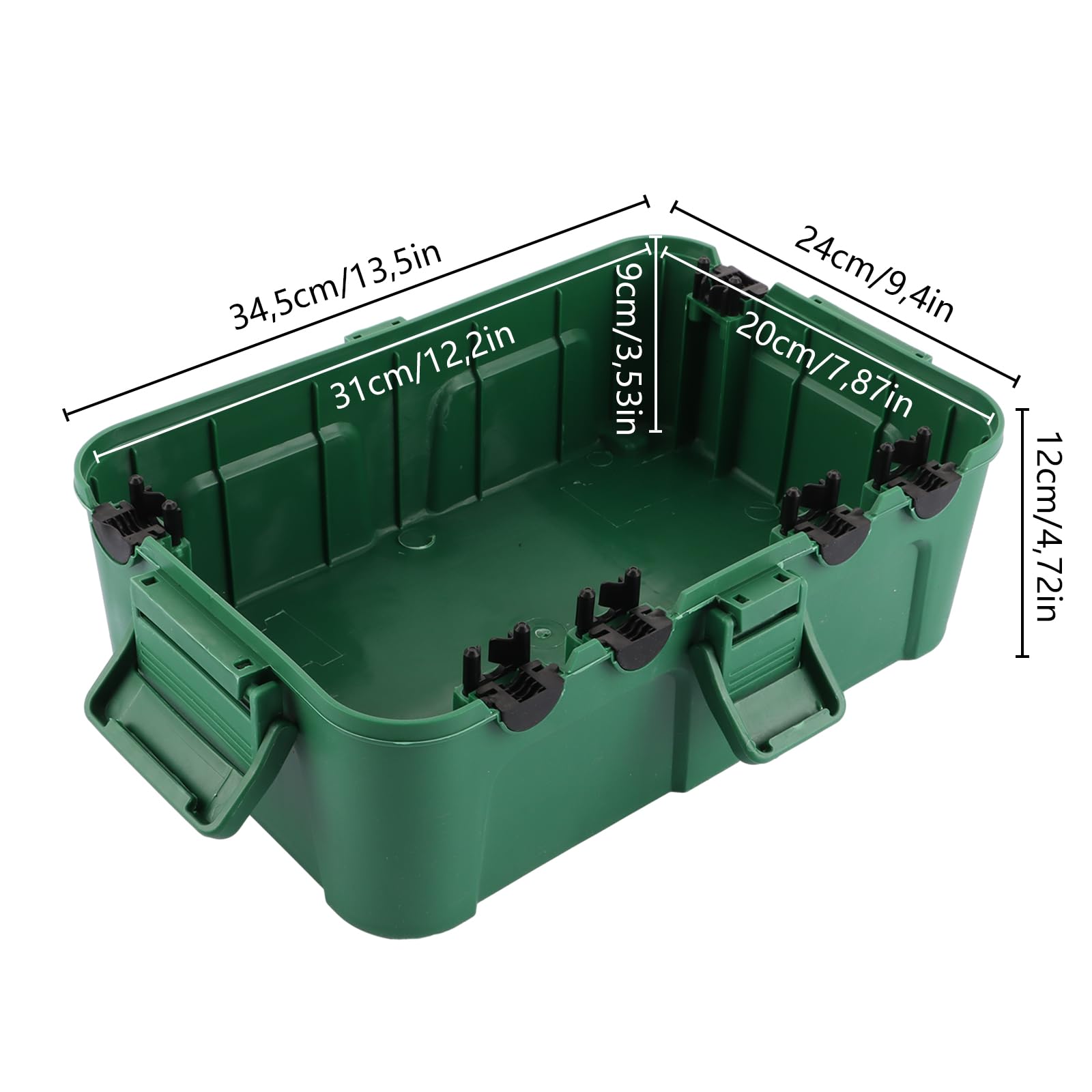 Outdoor Cable Box Enclosure DRiBOX Small IP55 Green Weatherproof