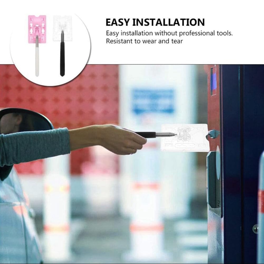 Gokoti Security Kiosk Door Opening Parking Lever Extension Car Driving ...