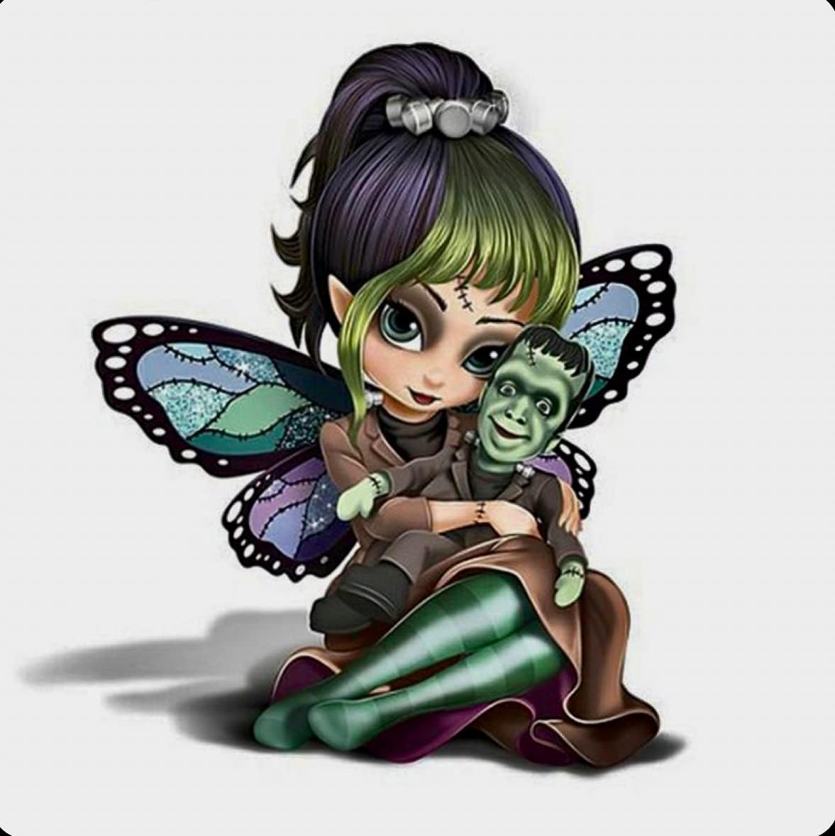 Amazon.com: Butterfly Munsters (Monsters) Frankenstein-Herman with ...