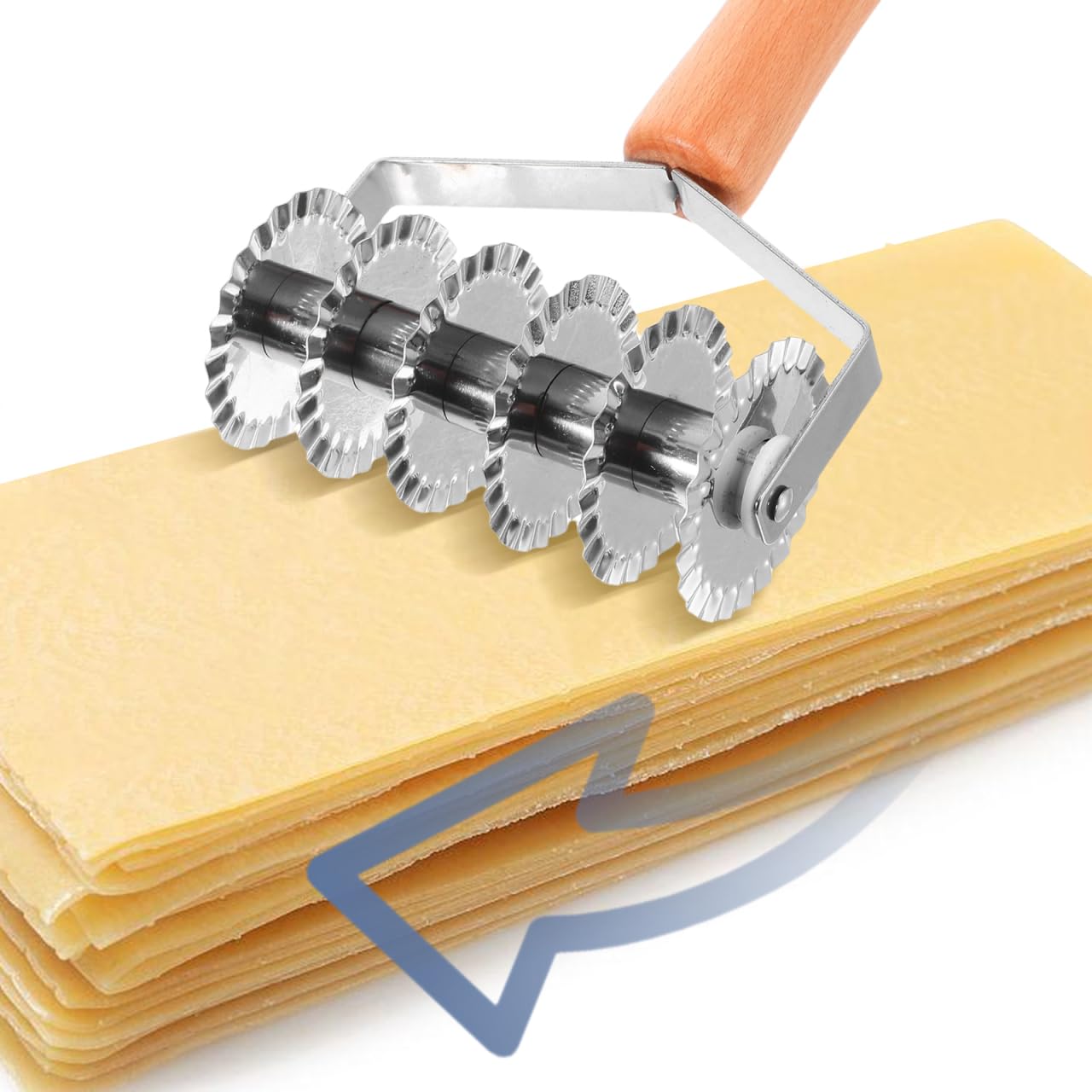 Snapklik.com : UPKOCH Stainless Steel Pastry Lattice Roller Cutter ...