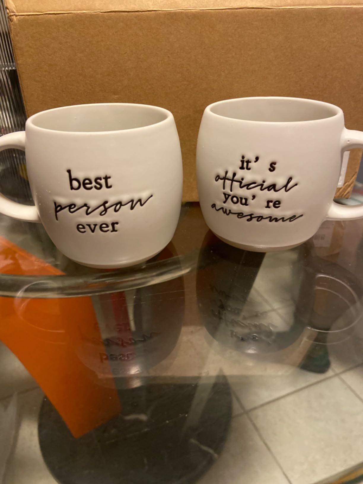 Amazon.com: TERESA'S TEASET Coffee Mug Set of 2 (10 oz), “It's official ...