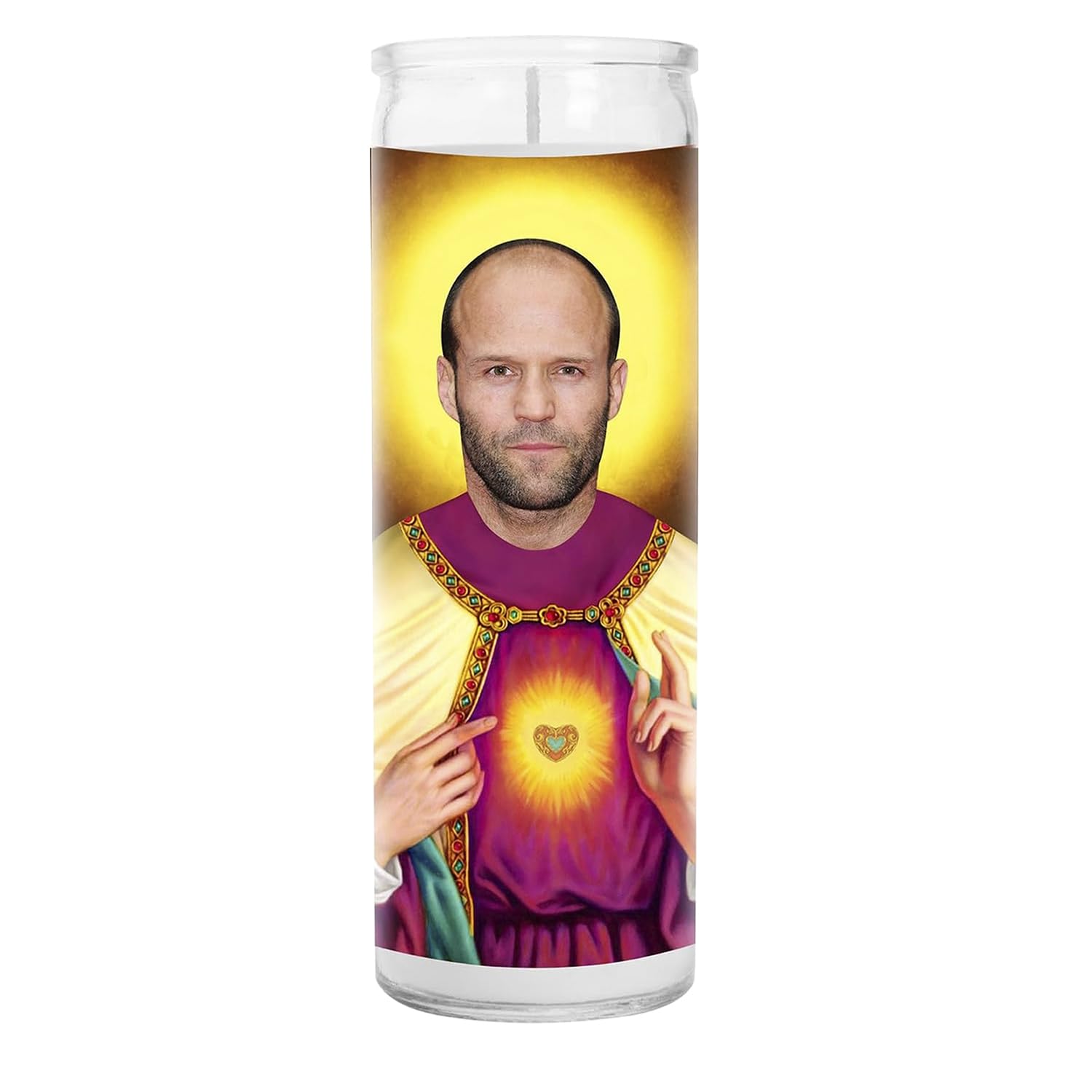 Amazon.com: Celebrity Prayer Candle - Jason Saint Candles - Jason ...