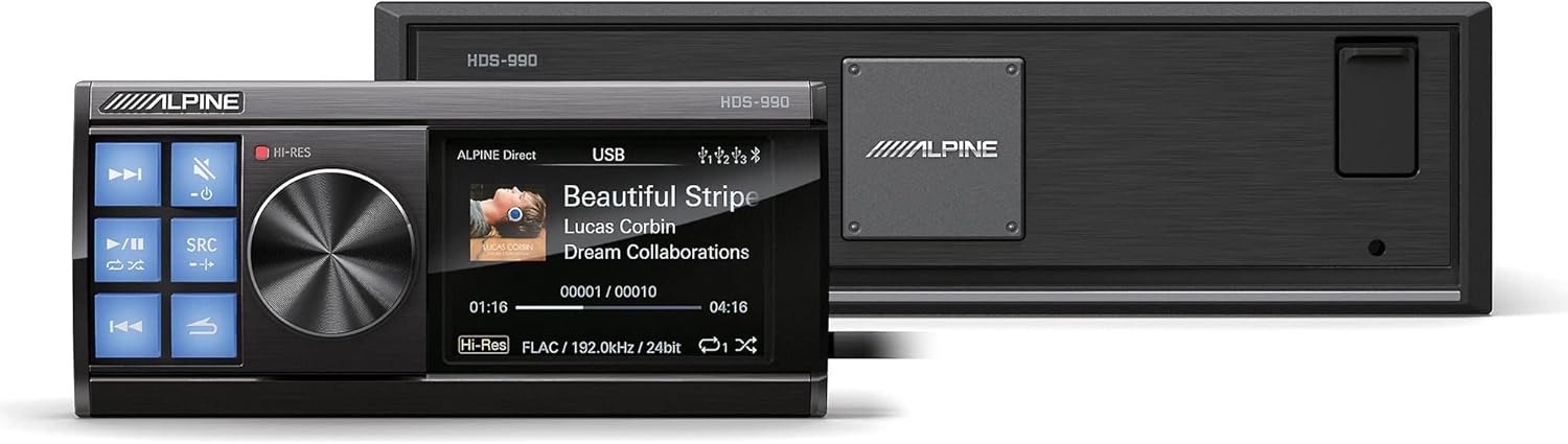 Amazon.com: Alpine HDS-990 Status Series High-Resolution Digital Media ...