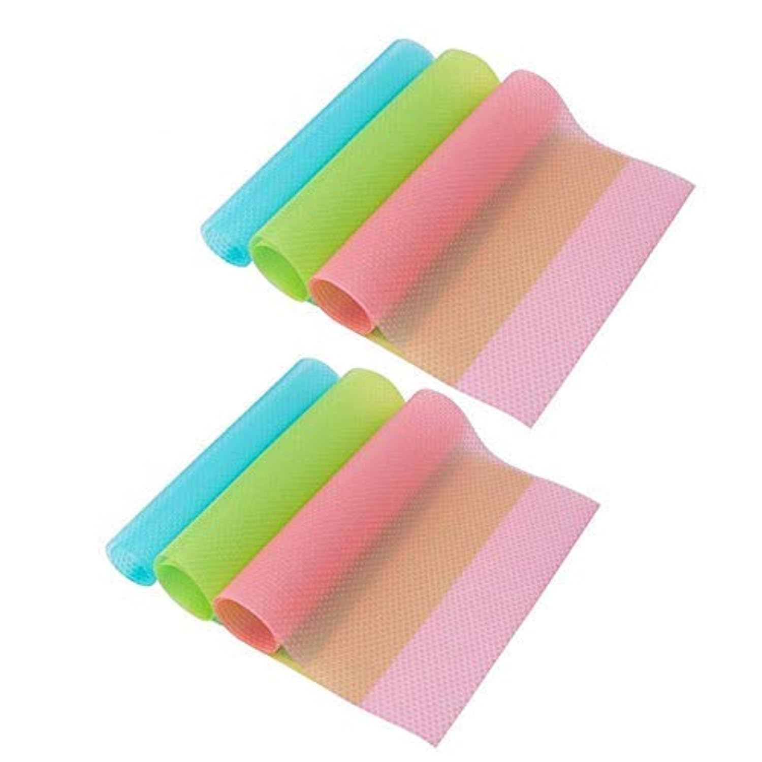 Amazon.com - Sulimy Refrigerator Pad 6PCS Shelf Liners Can Be Cut ...