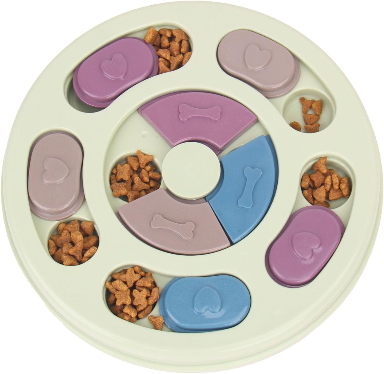 Pet Supplies : NAHANGPET Interactive Dog Puzzle Toys, Dogs Puzzle Feeder Toys for IQ Training ...