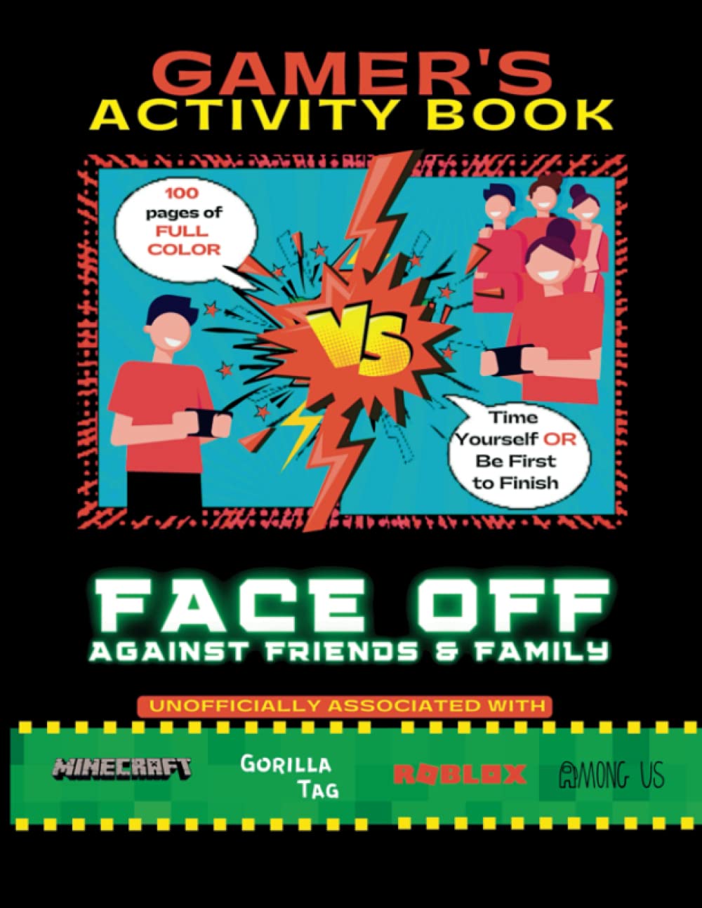 Gamer's Activity Book: Challenge Your Friends or Family To See Who ...