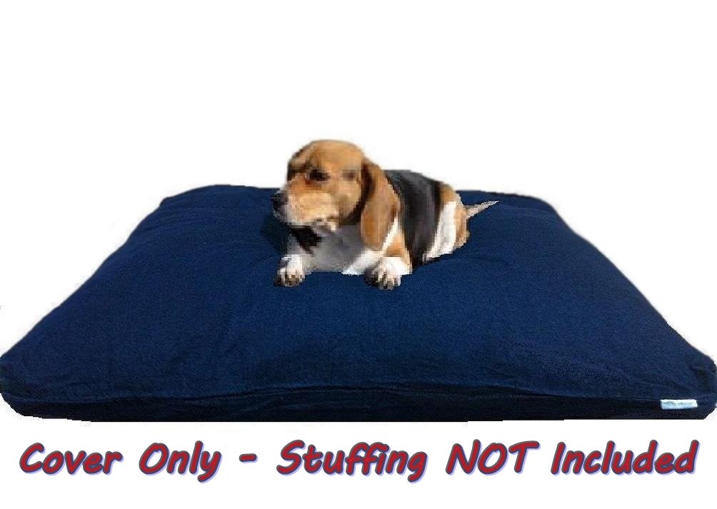Dogbed4less DIY Durable Blue Denim Pet Bed External Duvet Cover and ...