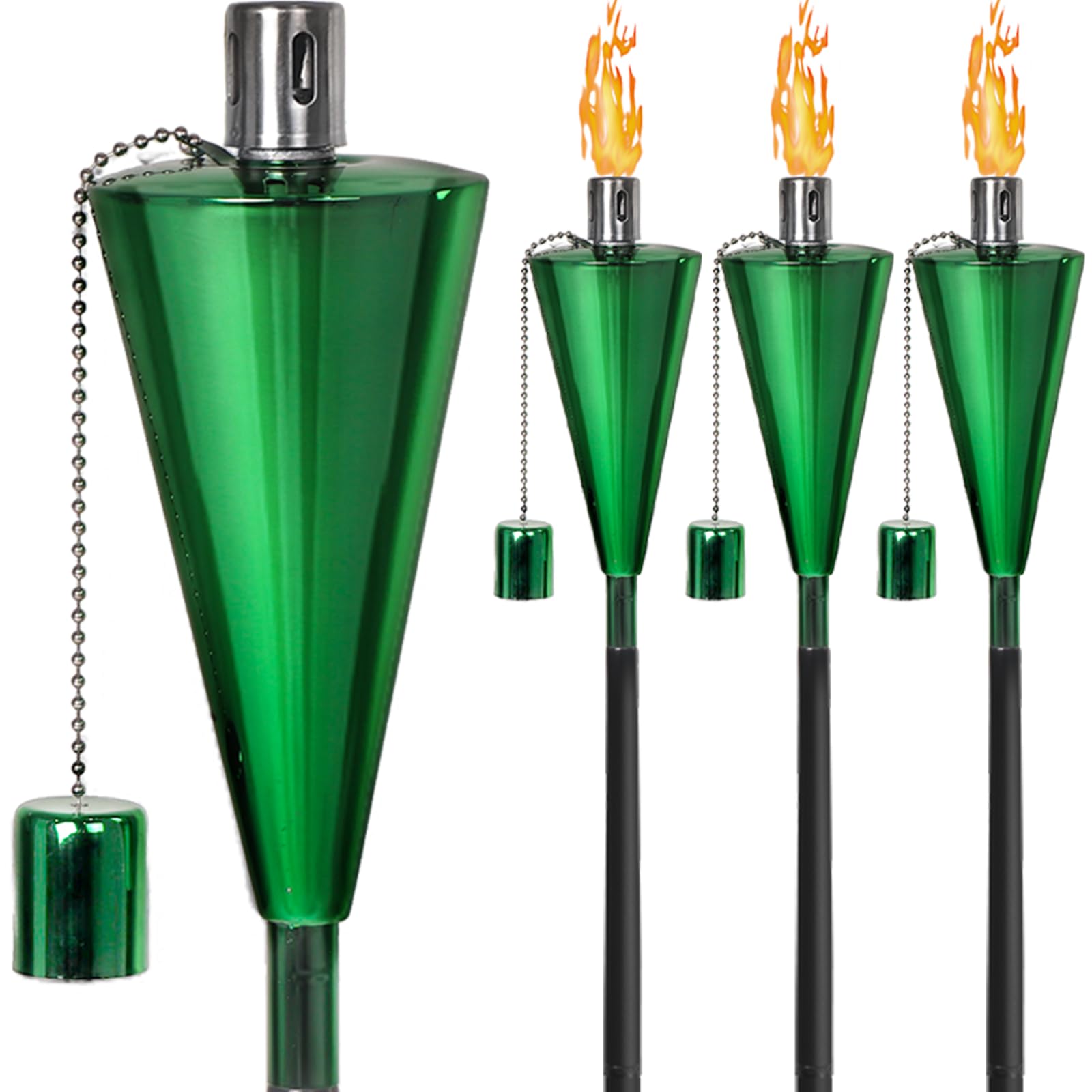 Snapklik.com : Oil Torch Lamp Torch For Outside/Patio/Garden/Lawn/Backyard