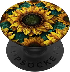 Amazon.com: Sunflower Watercolor Flowers Design Floral Garden for Women ...
