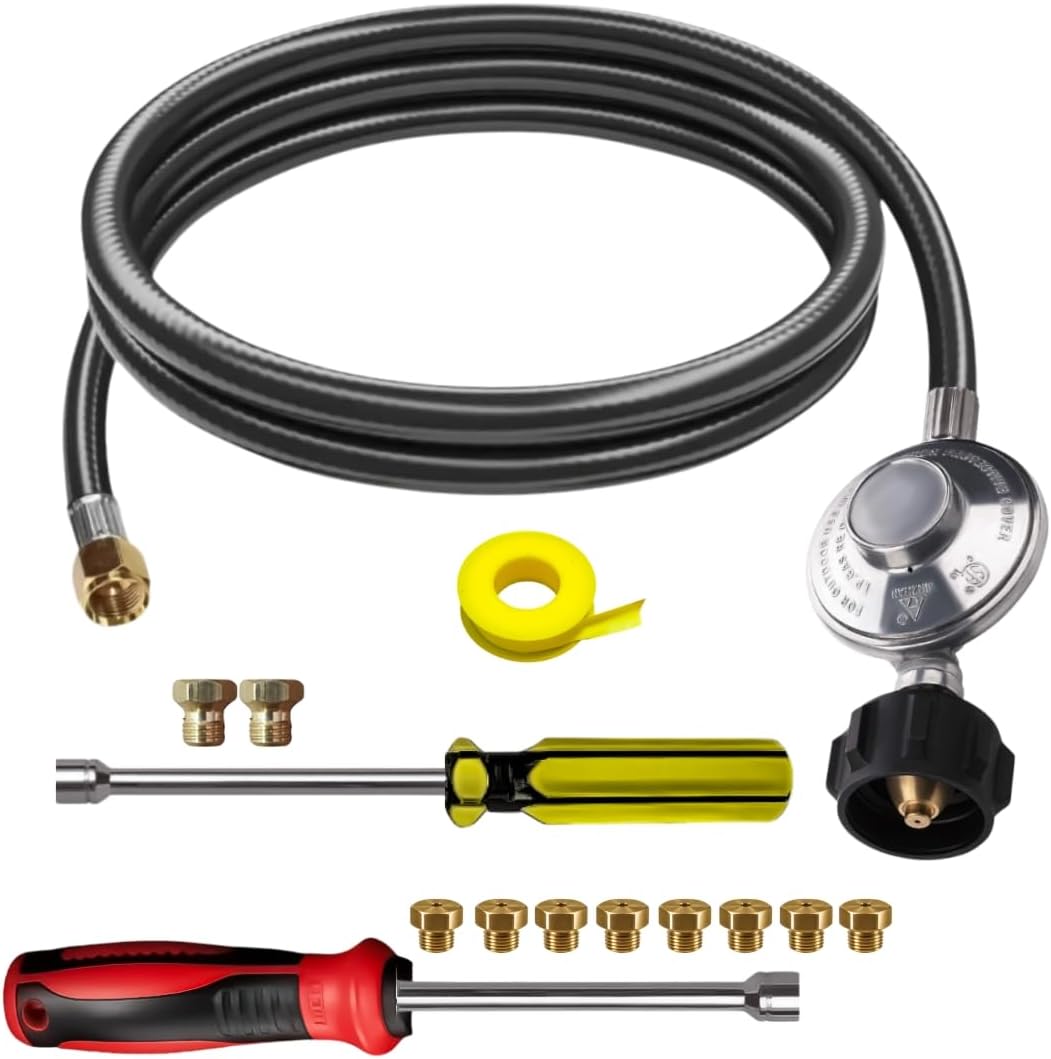 Amazon.com : Propane Conversion Kit from NG to LP Fit For Weber SUMMIT ...