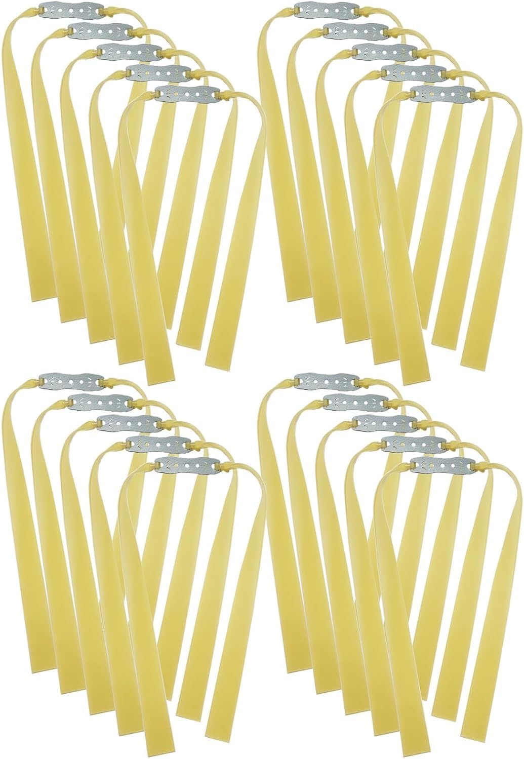 20X 1.5mm Thickness Heavy Flat Rubber Band for Slingshot Flat Slingshot ...