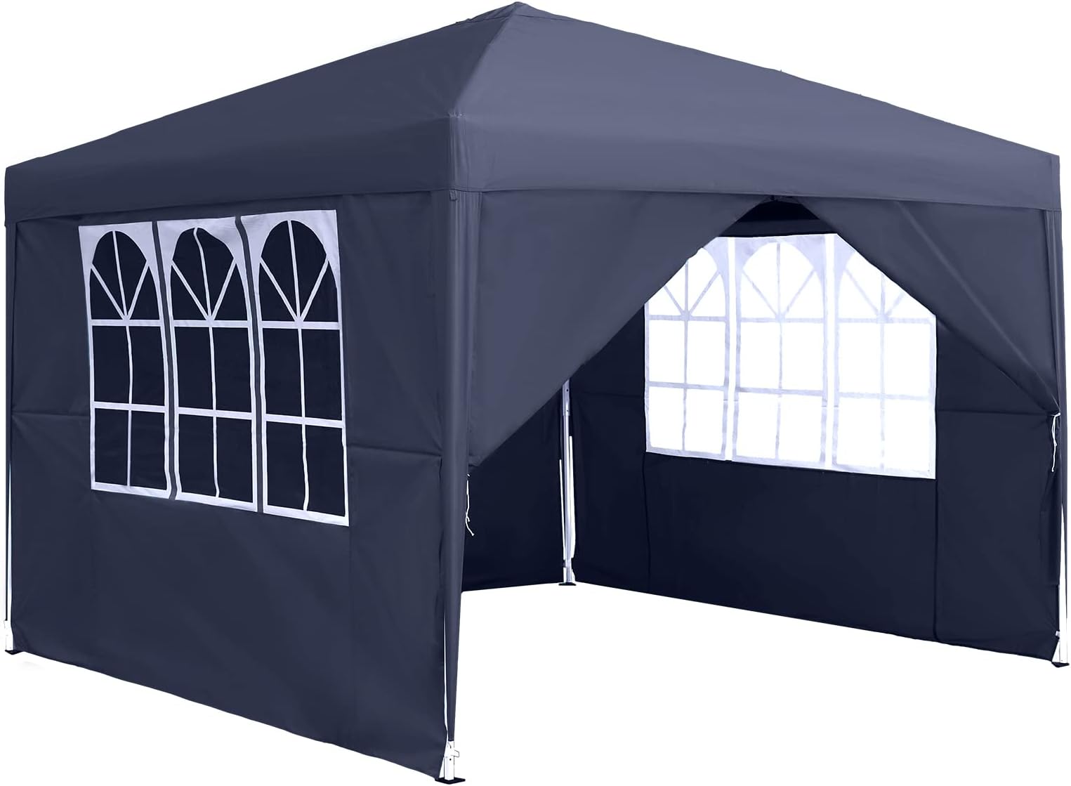 Amazon.de: NAIZY Pavillon 3x3m Faltpavillon Wasserdicht Stabil ...