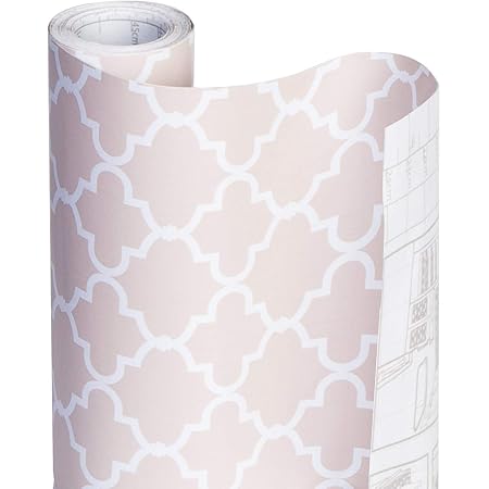 Amazon.com - Pink Stripe Contact Paper Self Adhesive Shelf Drawer Liner ...