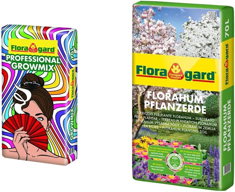 Floragard Professional Growmix 70 Liter – Topfsubstrat mit Perlite ...