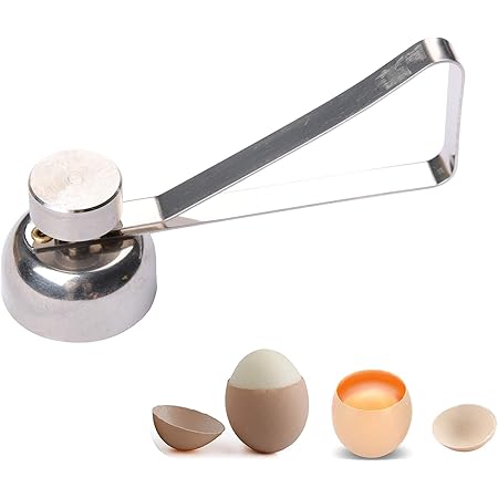 Amazon.com: PROKITCHEN Eggshell Topper Cutter Remover Stainless Steel ...