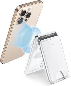 Amazon.com: ESR Upgraded for Aura MagSafe Wallet, 5 Card-Holder with Adjustable Stand, RFID ...