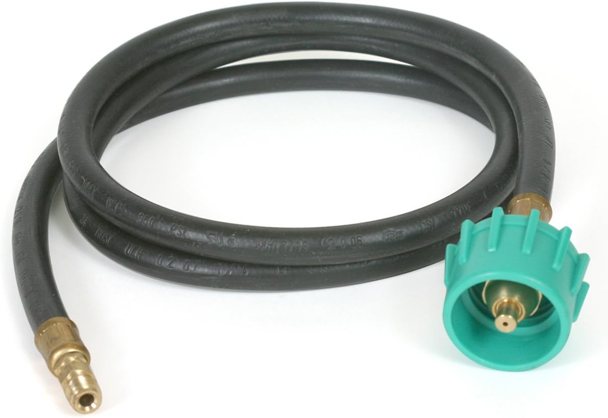 Amazon.com: GGC 4 Feet RV Propane Pigtail Hose QCC1 Connector with Acme ...