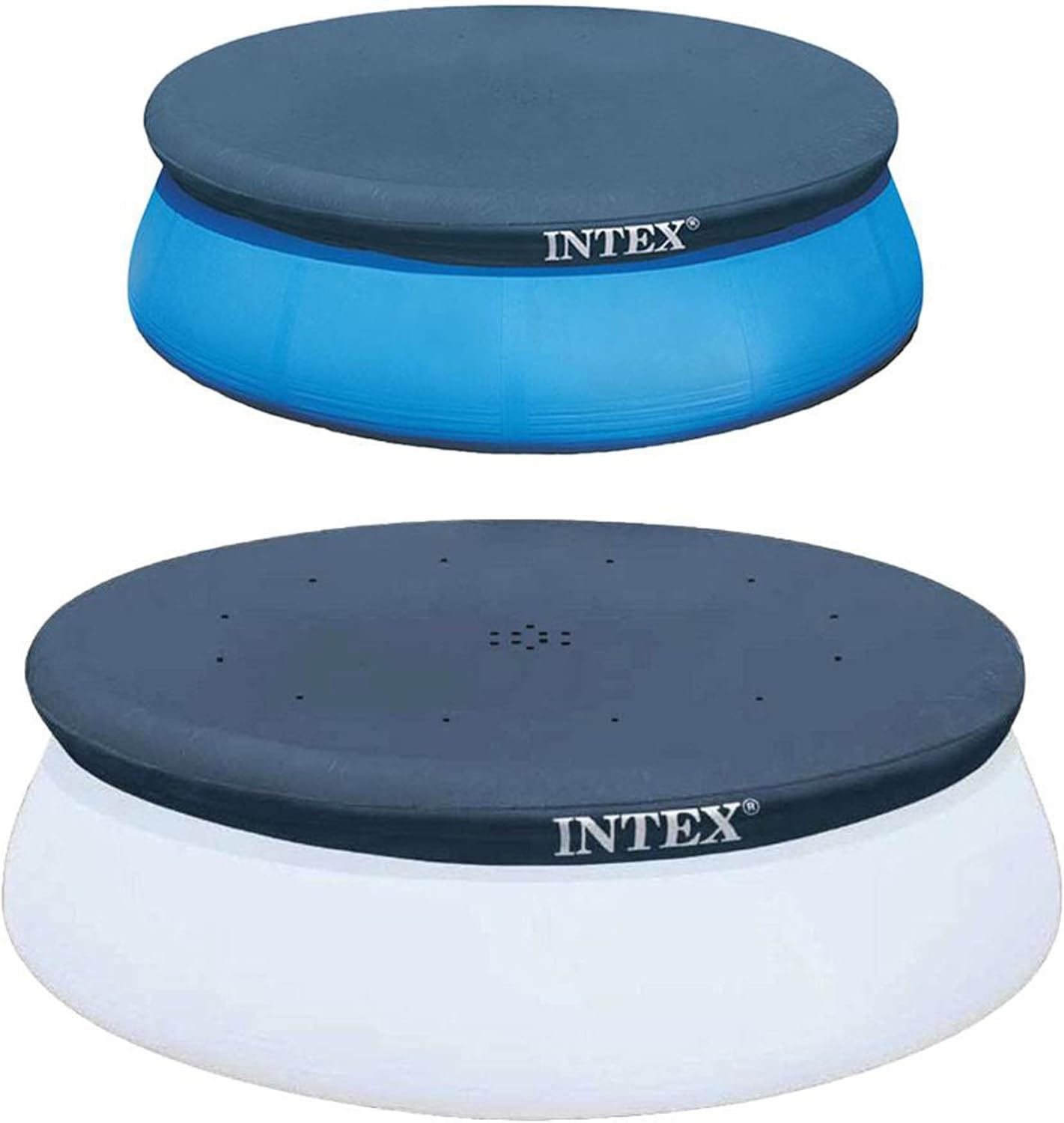 Amazon.com : Intex 10' Easy Set Above Ground Swimming Pool Vinyl Round ...