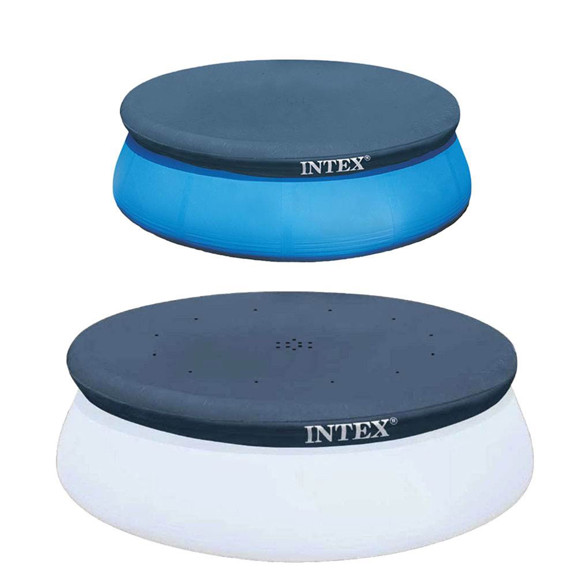 Amazon.com : Intex 10' Easy Set Above Ground Swimming Pool Vinyl Round ...