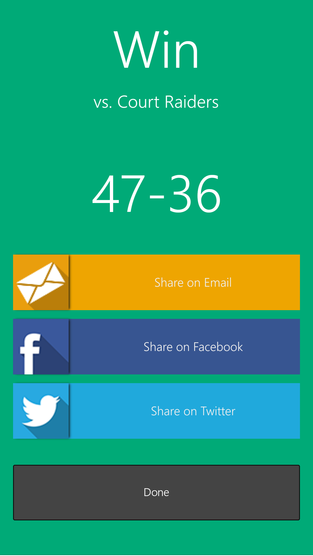 Basketball Stats Keeper - App on Amazon Appstore