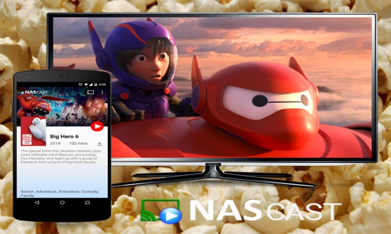 NAS Cast-Amazonアプリストアのアプリ