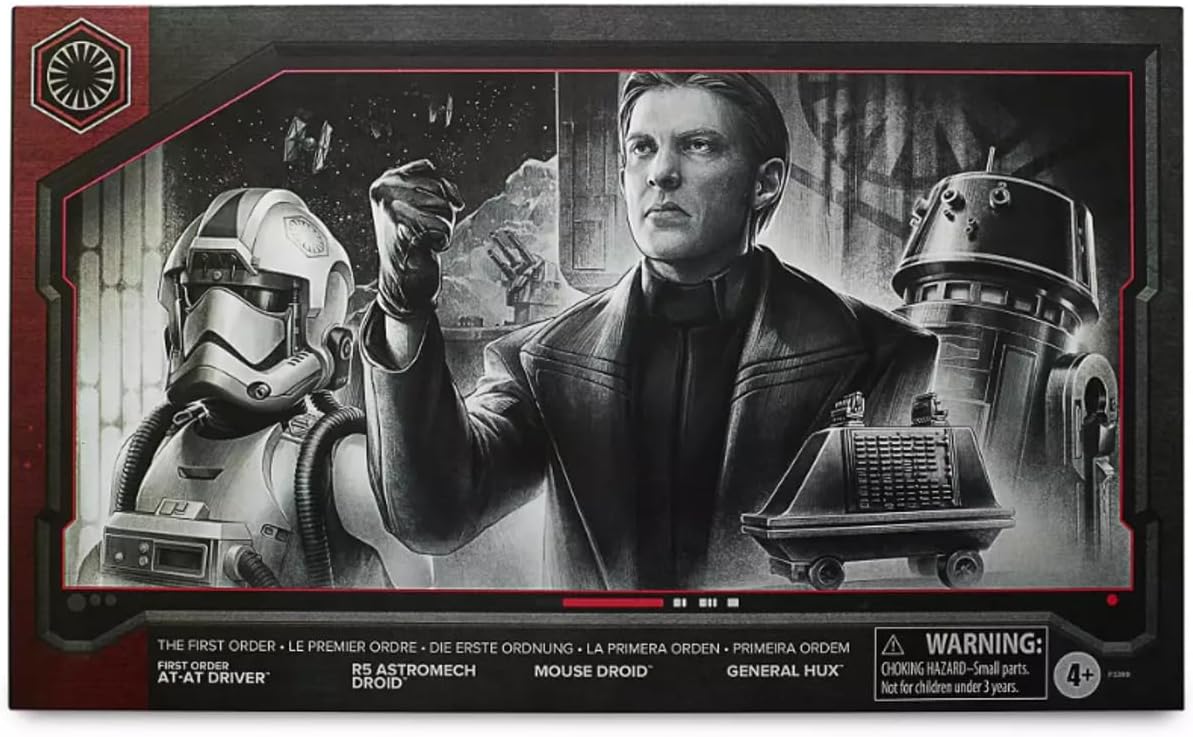 Hasbro Star Wars Black Series The First Order Figure Set - at-at Driver ...