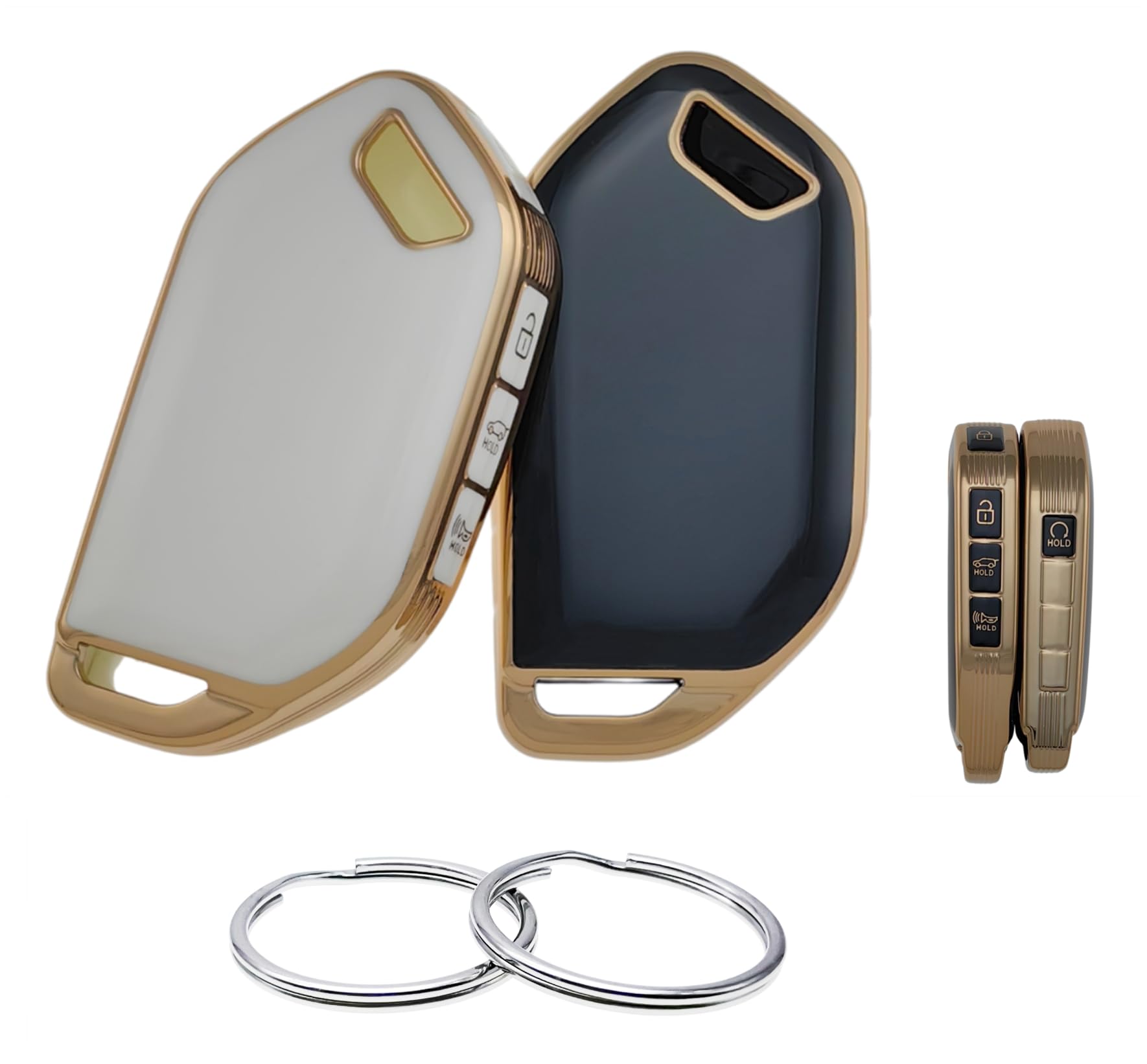 Amazon.com: REPROTECTING TPU Thermoplastic Polyurethane Key Fob Cover ...