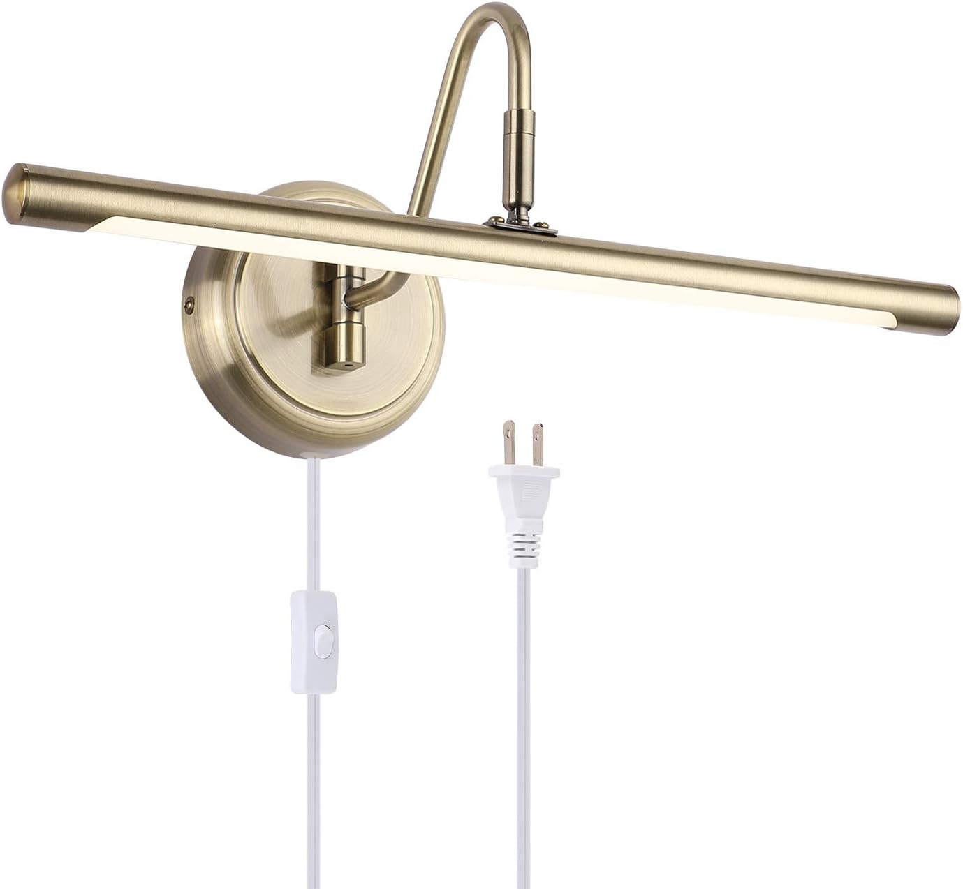 ECOBRT Modern LED Picture Light Fixtures 16.54" Inch 9W Bronze Finish ...
