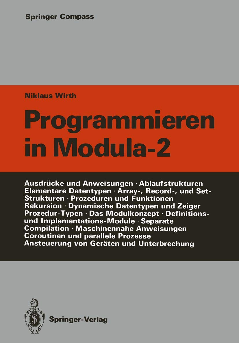 Amazon.com: Programmieren in Modula-2 (Springer Compass) (German ...